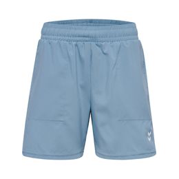 Hummel Sportshorts 'Pulse' M&auml;dchen Gr&ouml;&szlig;e 122 taubenblau