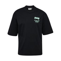 Hummel T-Shirt 'Sunday' Herren Gr&ouml;&szlig;e XS hellgr&uuml;n / schwarz