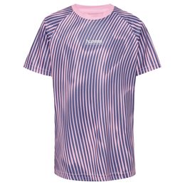 Hummel Funktionsshirt 'Goal' Jungen Gr&ouml;&szlig;e 158/164 blau / pink