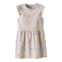 name it Dress 'NMFHaile' girl size 110 Light yellow / Light green / Rose / White
