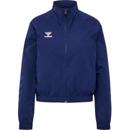 Hummel Sportjacke Damen Gr&ouml;&szlig;e XS marine / wei&szlig;