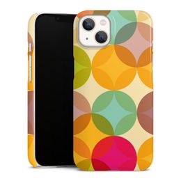 DeinDesign iPhone 13 Handy Premium Case Smartphone Handyhülle Schutzhülle glänzend Circle Art Kunst Premium Case