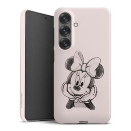 DeinDesign Galaxy S25 Handy Premium Case Smartphone Handyh&uuml;lle Schutzh&uuml;lle matt Official Licensed Product Disney Minnie Mouse Premium Case