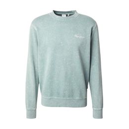 Pepe Jeans Sweatshirt 'Terrel' Herren Größe S mint / weiß
