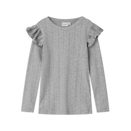 name it Shirt 'NMFJulia' girl Grey size 104
