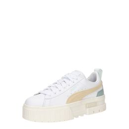 Puma Sneaker 'Mayze' Damen Gr&ouml;&szlig;e 38.5 hellgelb / mint / wei&szlig;