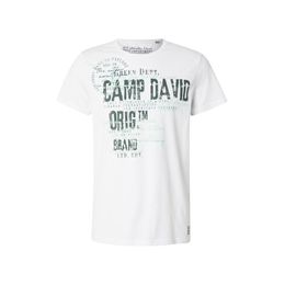 CAMP DAVID Shirt male White size 4XL
