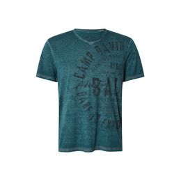 CAMP DAVID Shirt male Green size XXXL