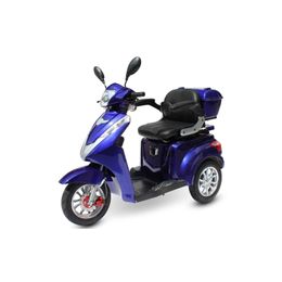ECO ENGEL 501 Elektroroller, 25 km/h mit 30 Ah Li-Io Akku herausnehmbar, Blau