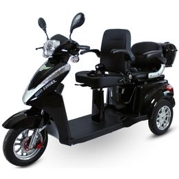 ECO ENGEL 503, Zweisitzer Senioren- / Elektromobil, 25 km/h mit Li-io 30 AH Akku, Schwarz