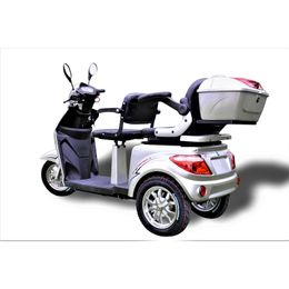 ECO ENGEL 503, Zweisitzer Senioren- / Elektromobil, 25 km/h mit Li-io 30 AH Akku, Silber