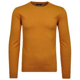 Ragman Herren Rundhalspullover, gelb, Gr. XXXL, 95% Baumwolle 5% Cashmere, Pullover