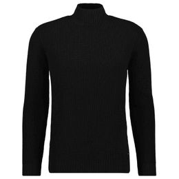 Ragman Herren Rundhalspullover, schwarz, Gr. XXL, 95% Baumwolle 5% Kaschmir, Pullover