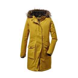 G.I.G.A. by Killtec Damen Parka "GW 24 WMN PRK", gelb, Gr. 36, G.I.G.A. DX BY KILLTEC, Oberstoff: 100% Polyester, Futter: 100% Polyester, Wattierung: 100% Polyester,