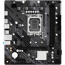 Asrock Mainboard "H610M-H2/M.2 D5", B:24cm H:5,8cm T:27,5cm, schwarz, Mainboards