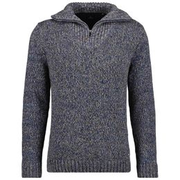 Ragman Jungen Longpullover, blau, Gr. XXXL, 100% Baumwolle, Pullover