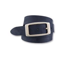 Bernd G&ouml;tz BERND G&Ouml;TZ Damen Lederg&uuml;rtel, blau, Gr. 85, unifarben, Leder, G&uuml;rtel, mit l&auml;nglicher Schlie&szlig;e