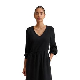 Marc O'Polo Damen Midikleid "aus TENCEL Lyocell", schwarz, Gr. XS, MARC O'POLO DENIM, unifarben, Obermaterial: 100% Lyocell, Kleider