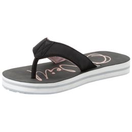 O`Neill O'NEILL Damen Sandale "JACKY FLIPFLOP WOMEN LOW", Gr. 36, schwarz, Synthetik, Schuhe