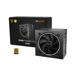 be quiet! Pure Power 13 M 750W, PC-Netzteil schwarz, 1x 12-Pin High Power GPU, 4x PCIe, Kabel-Management, 750 Watt
