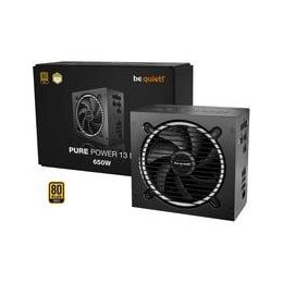 be quiet! Pure Power 13 M 650W, PC-Netzteil schwarz, 1x 12-Pin High Power GPU, 2x PCIe, Kabel-Management , 650 Watt