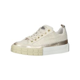 Bullboxer Sneaker Damen Gr&ouml;&szlig;e 41 beige / gold