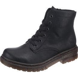 Rieker Schn&uuml;rstiefelette Damen Gr&ouml;&szlig;e 41 schwarz Winterschuhe