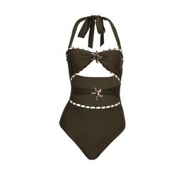 South Beach Swimsuit female Green size 8