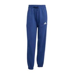 adidas Sportswear Sporthose 'Essentials' Damen Größe XL dunkelblau / weiß