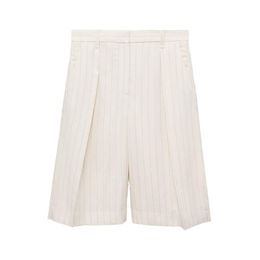 Mango Pleated Pants 'CAMBERRA' female White size 44