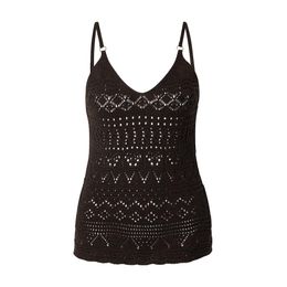 Only Stricktop 'ONLAVINA' Damen Gr&ouml;&szlig;e S dunkelbraun