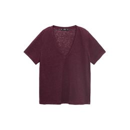 Mango T-Shirt 'LINITO' Damen Gr&ouml;&szlig;e XXL bordeaux