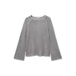Mango Pullover 'NETTO' Damen Größe S silber