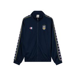 Champion Authentic Athletic Apparel Zip-Up Hoodie male Blue size L
