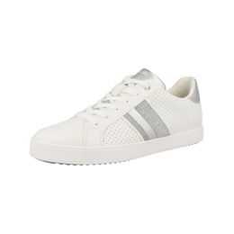 Geox Sneaker 'Blomiee' Damen Gr&ouml;&szlig;e 40 silbergrau / wei&szlig;