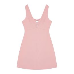 Trendyol Kleid Damen Größe 38 pastellpink Winterkleid