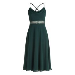 Vera Mont Kleid Damen Größe 38 dunkelgrün