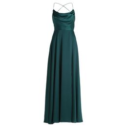Vera Mont Abendkleid Damen Gr&ouml;&szlig;e 40 dunkelgr&uuml;n Winterkleid