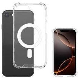 4Smarts Hybrid Case Ibiza Cover Apple iPhone 16e Transparent MagSafe kompatibel 541361