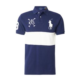 Polo Ralph Lauren Poloshirt Herren Gr&ouml;&szlig;e XL navy / wei&szlig;