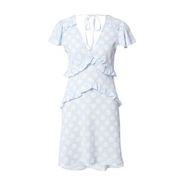 River Island Kleid Damen Größe 46 hellblau / weiß