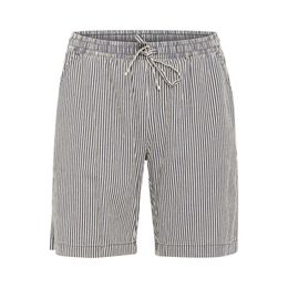 Kaffe CURVE Shorts 'Nana' Damen Gr&ouml;&szlig;e 50 nachtblau / wollwei&szlig;