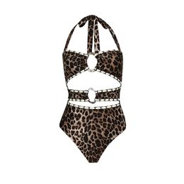 South Beach Swimsuit female Brown size 14