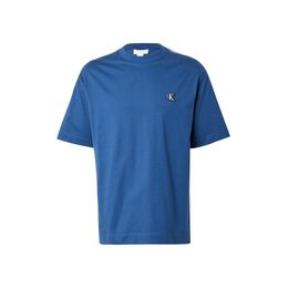 Calvin Klein Jeans T-Shirt Herren Gr&ouml;&szlig;e XXL blau / wei&szlig;