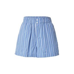 Only Short 'ONLFILUCCA' Damen Gr&ouml;&szlig;e 38 blue denim / wei&szlig;