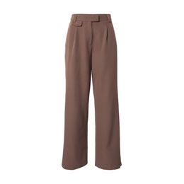 Pieces Pleat-Front Pants 'PCNimora' female Brown size L