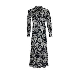 South Beach Kleid Damen Größe 42 navy / weiß Winterkleid
