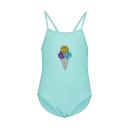 Blue Seven Swimsuit girl Green size 104