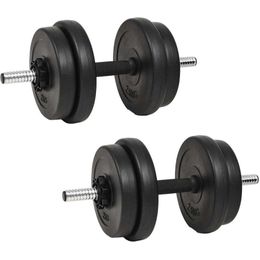 Kurzhantel mit Gewichten 40 kg