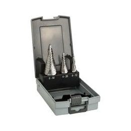 Bosch HSS-Stufenbohrer-Satz, &Oslash; 4mm - &Oslash; 30mm 3-teilig